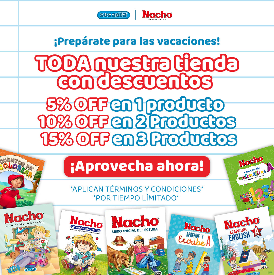 ≫Descubre el mundo de la lectura | Libro inicial | Nacho Lee