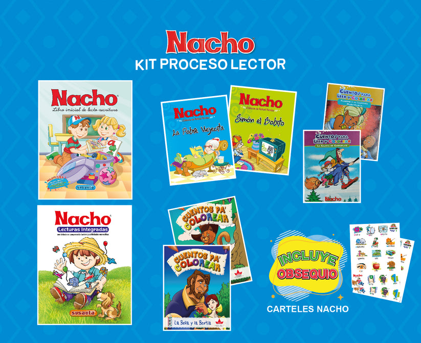 Kit Proceso Lector: Actividades de Lectura – Nacho lee