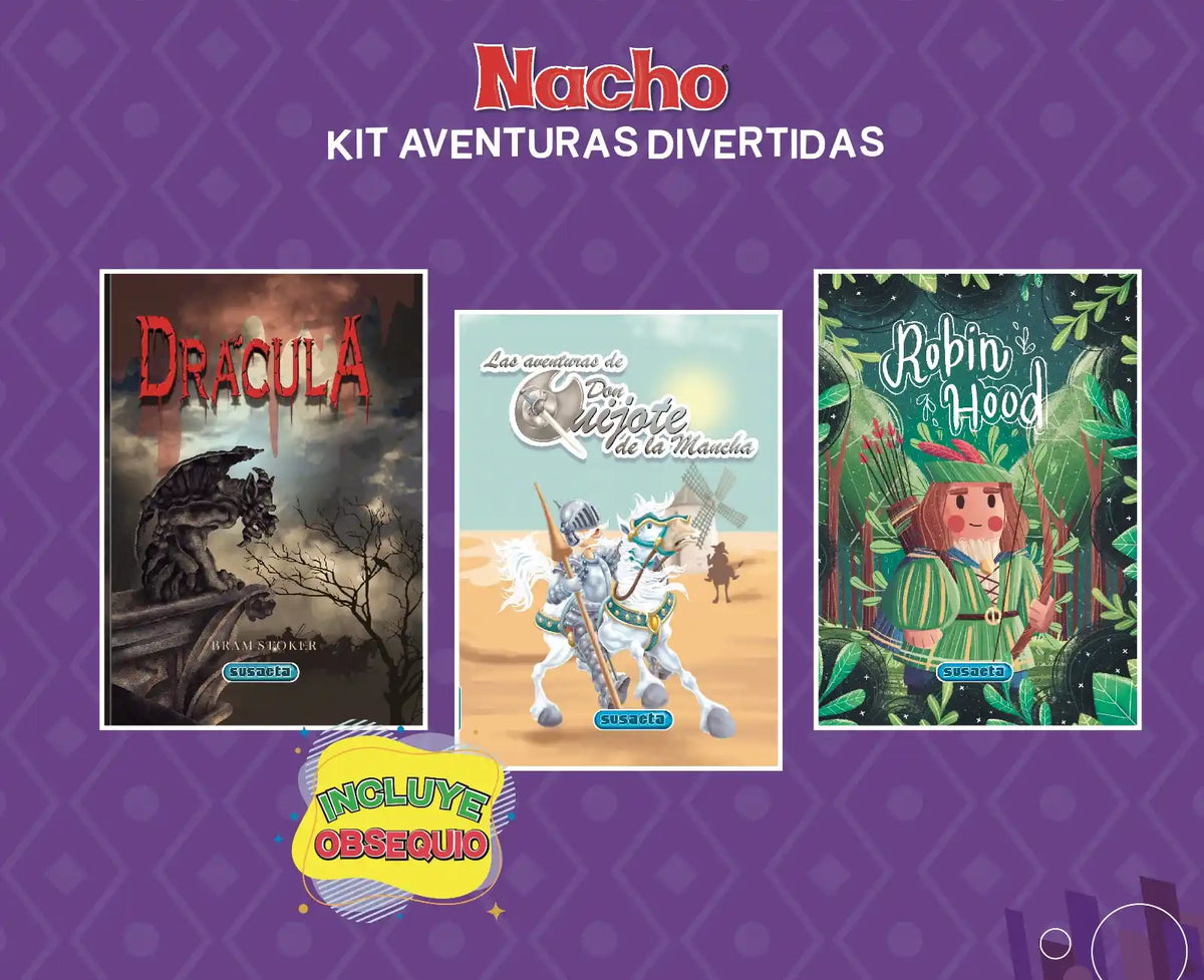 KIT AVENTURAS DIVERTIDAS – Nacho Lee