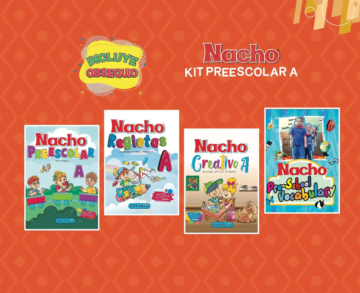 Kit de Aprendizaje Nacho Preescolar A – Nacho lee