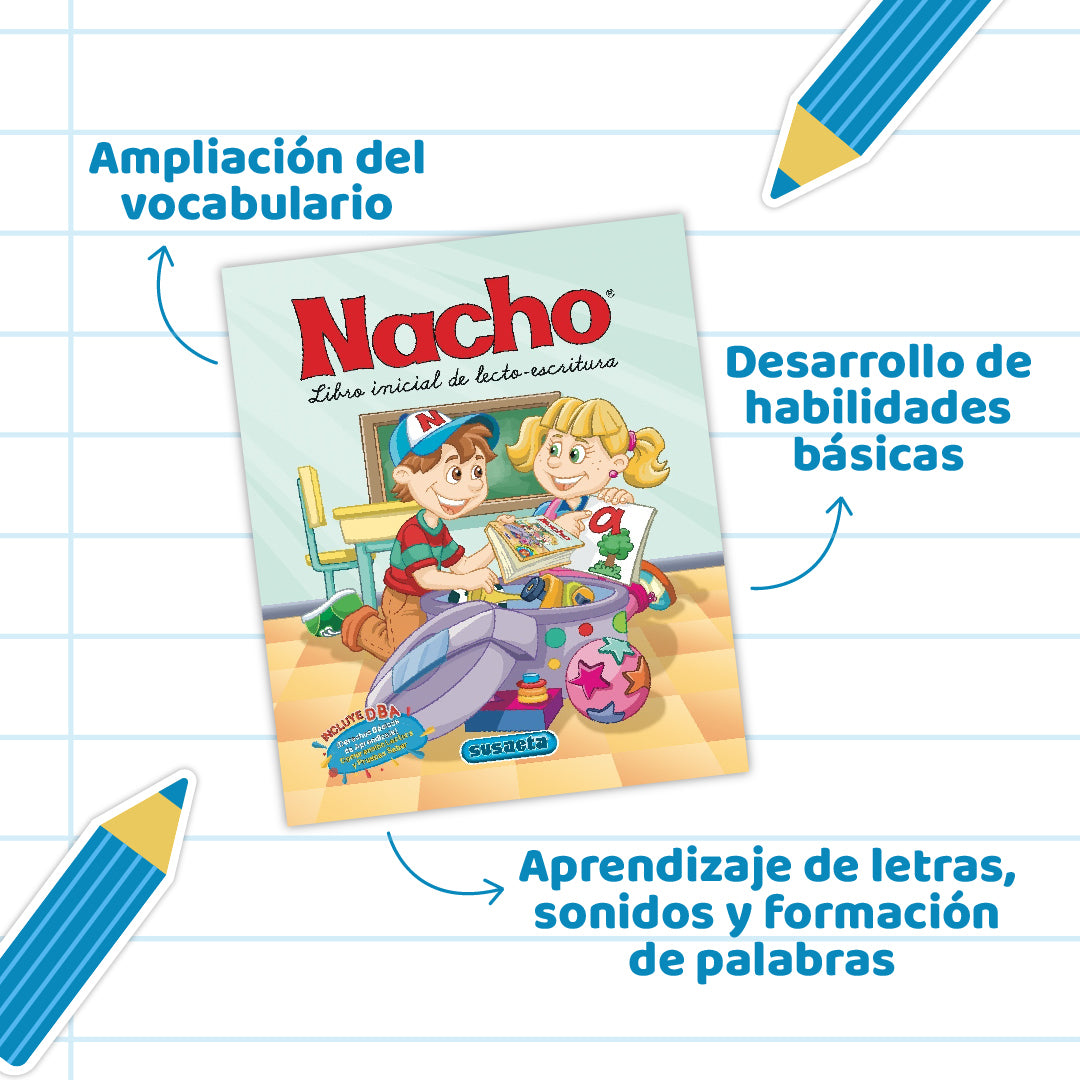 Kit proceso lector ≫ Libros para leer para niños – Nacho Lee