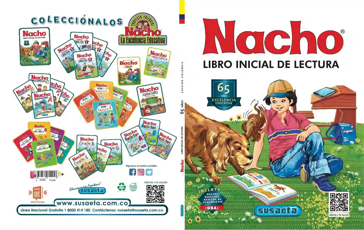 ≫ Cartilla nacho lee | Libro inicial – Nacho lee