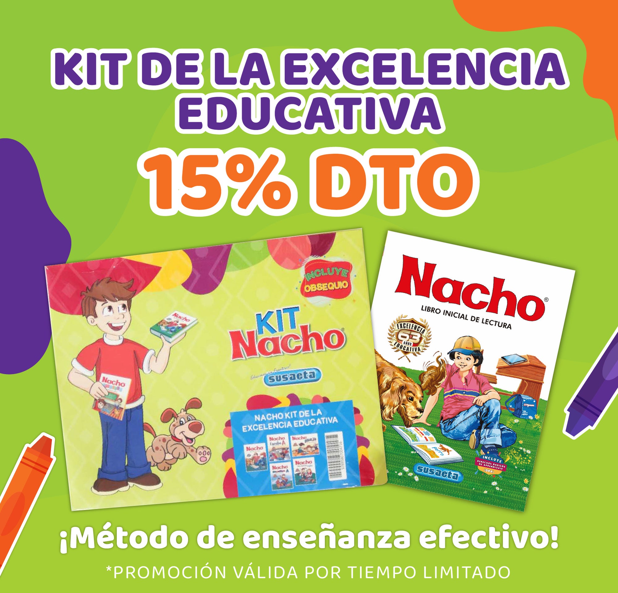 ≫Descubre el mundo de la lectura | Libro inicial | Nacho Lee